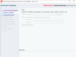 Oracle Enterprise Manager 13c Linuxへのインストール手順
