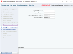 Oracle Enterprise Manager 13c Linuxへのインストール手順