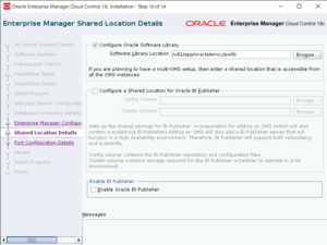 Oracle Enterprise Manager 13c Linuxへのインストール手順