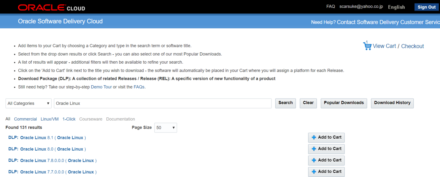 VirtualBoxのVMにOracle Linux8をインストールしてSSHで接続する手順